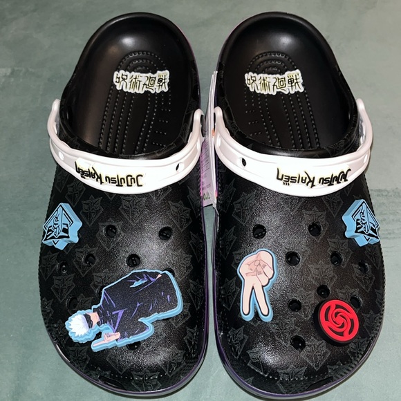 CROCS | Shoes | Mens 8 Crocs Jujutsu Kaisen Anime Classic Clog Sandals ...